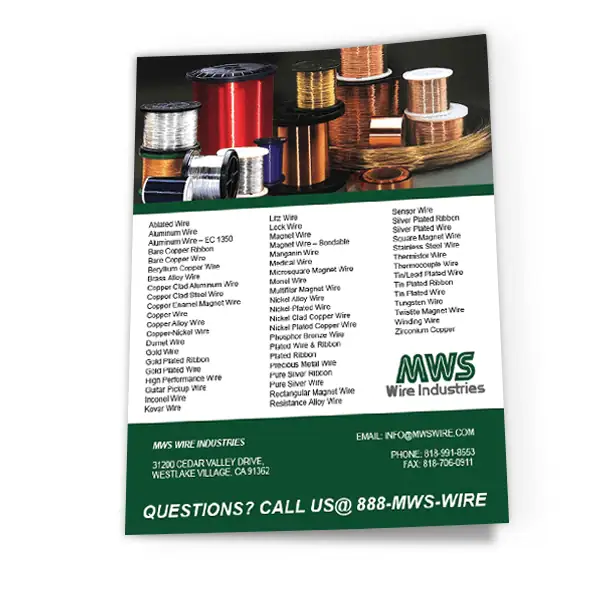 Documents & Downloads - MWS Wire