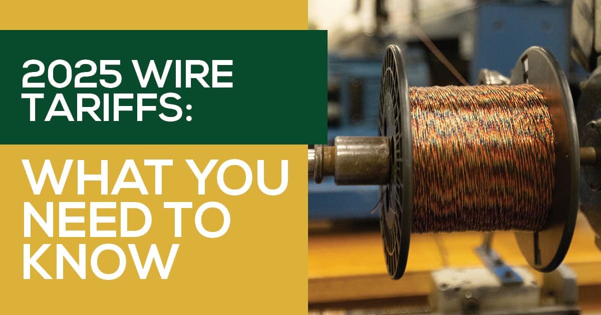 Understanding Tariff Surcharges on Magnet and Specialty Wire - MWS Wire
